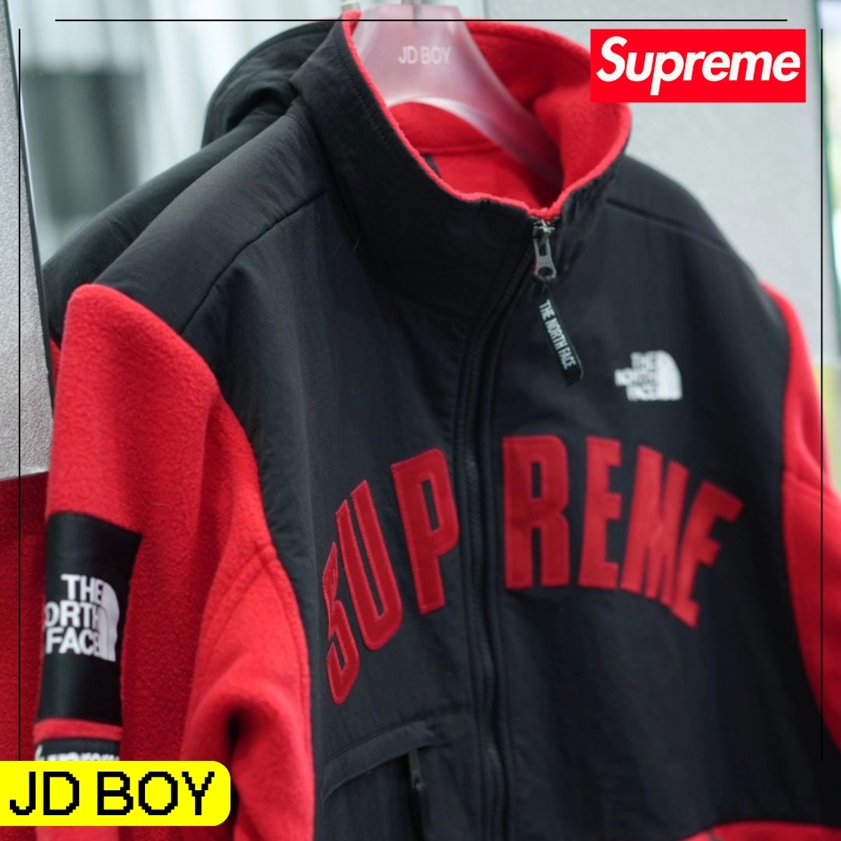 💥สินค้าพร้อมส่ง💥 JDBOY - SUPREME x TNF Fleece jacket ของแท้ | Shopee ...