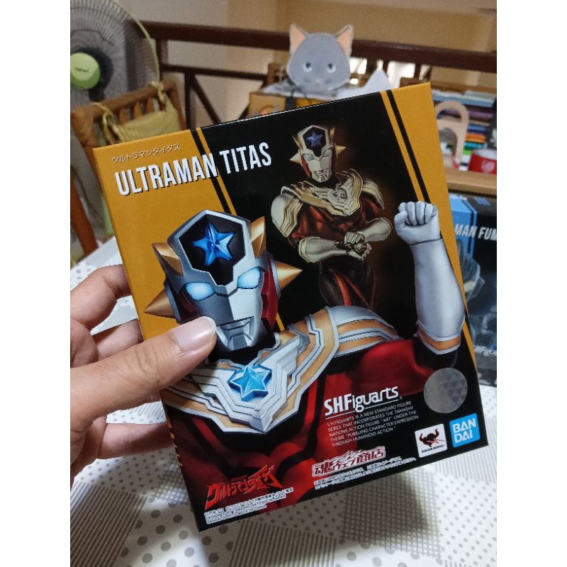 SHF Ultraman Titus อุลตร้าแมนไททัส มือ 1 มีกล่องน้ำตาล | Shopee Thailand