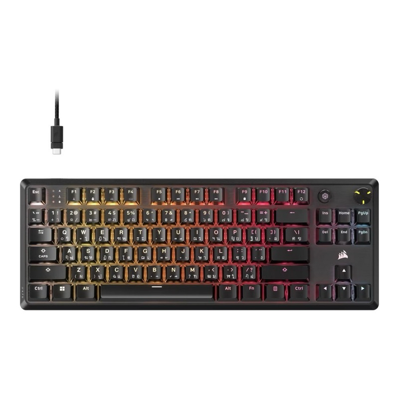 Corsair K70 CORE TKL RGB RED SW (TH/EN) | Shopee Thailand