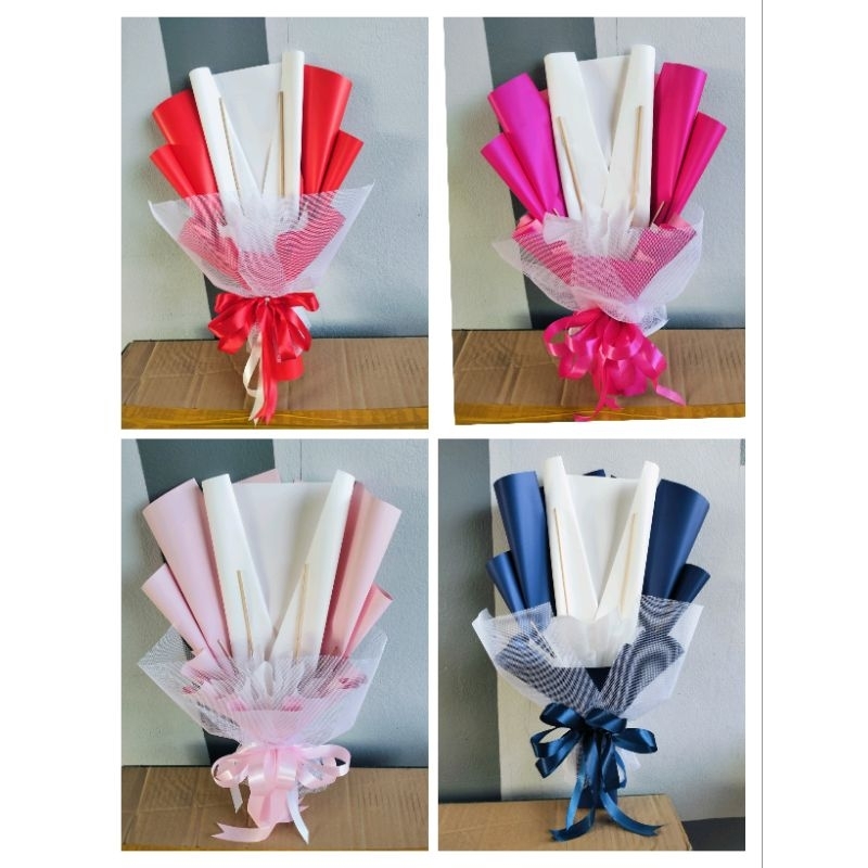 ช่อเปล่าใส่ธนบัตรใส่ดอกไม้เองไซส์M | Shopee Thailand