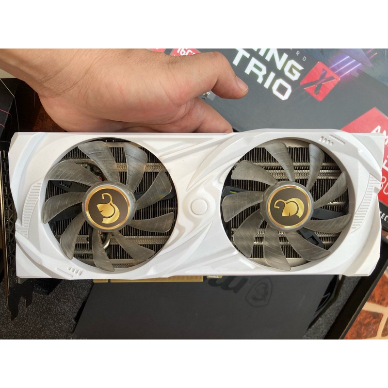 manli rtx3060ti galardo 8gb/gddr6 มีแต่ตัว สภาพสวย ไม่มีตำหนิ ปกติทุก ...