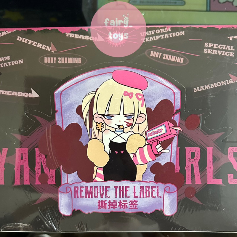(พร้อมส่งในไทย) Yandere Girls Tear off The Label | Shopee Thailand
