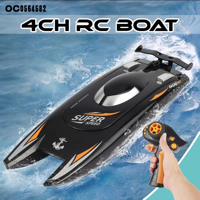 เรือบังคับ Poseidon HIGHSPEED RC 25 KM/h รีโมทคอนโทรล 2.4 Ghz 806 ...