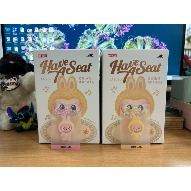 ลาบูบู้ Labubu V2 DADA🩷QUQU💚ZIZI💜เชคการ์ด พร้อมส่งค่ะ🇹🇭 | Shopee Thailand