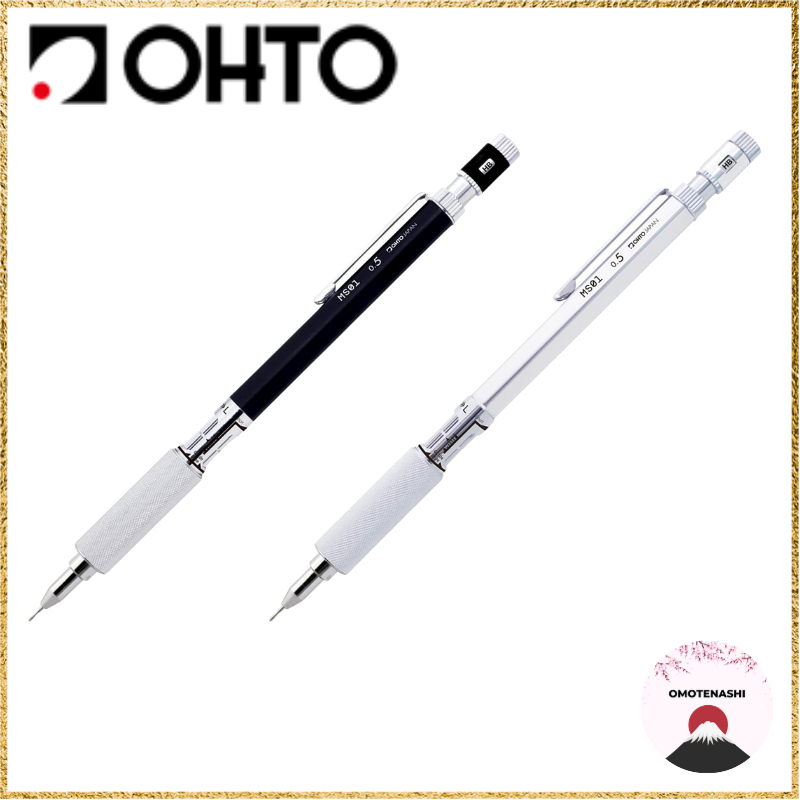 OHTO Sharp Pencil 0.5mm MS01-SP5-BK, MS01-SP5-SV | Shopee Thailand