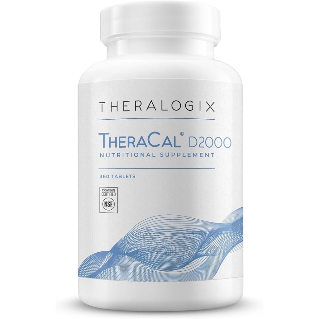 Theralogix TheraCal D2000 360 เม็ด อาหารเสริมบำรุงกระดูกพร้อมแคลเซียม ...