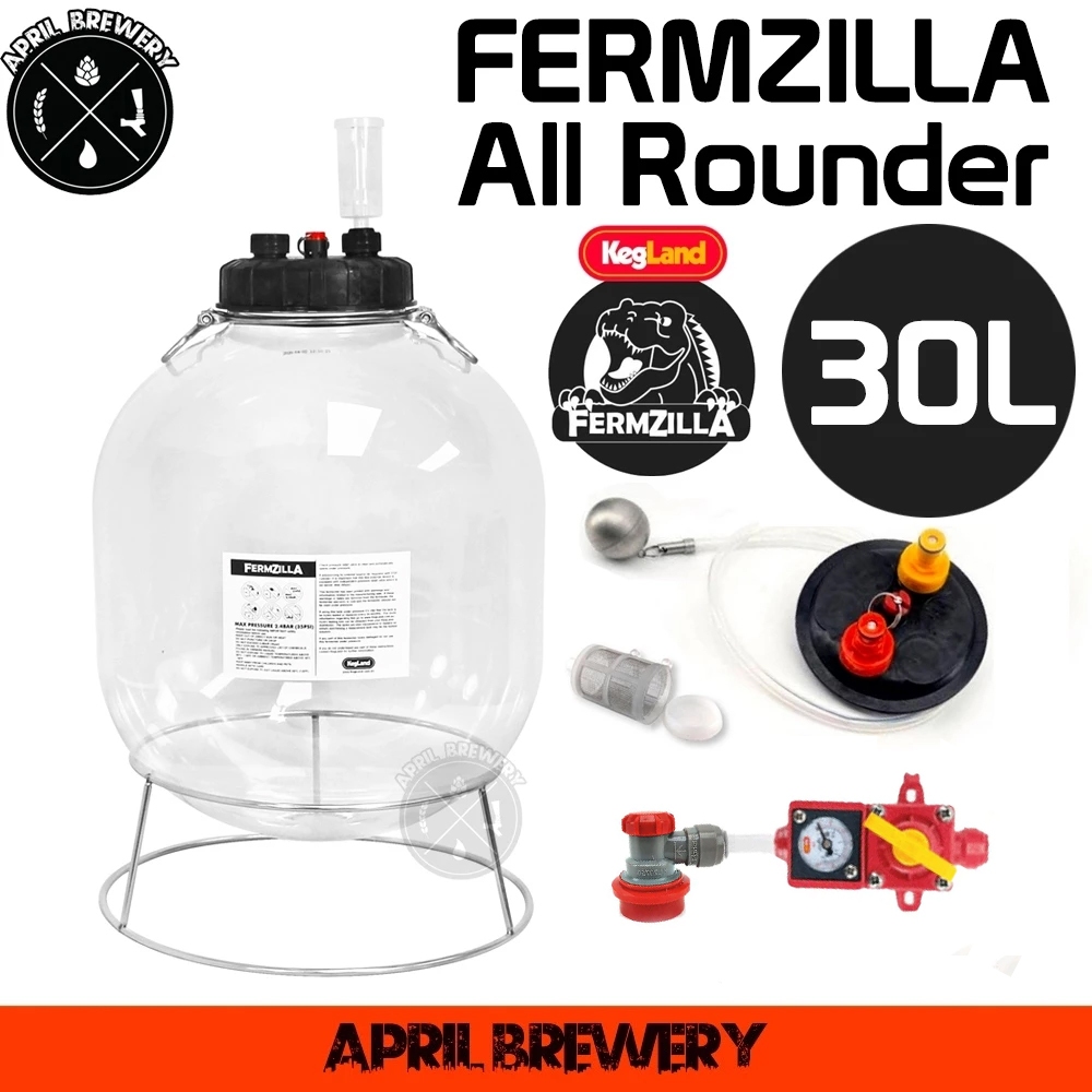 ถังหมัก FermZilla All Rounder 30L ชุดพร้อมใช้งาน ทำเบียร์+ Closed ...