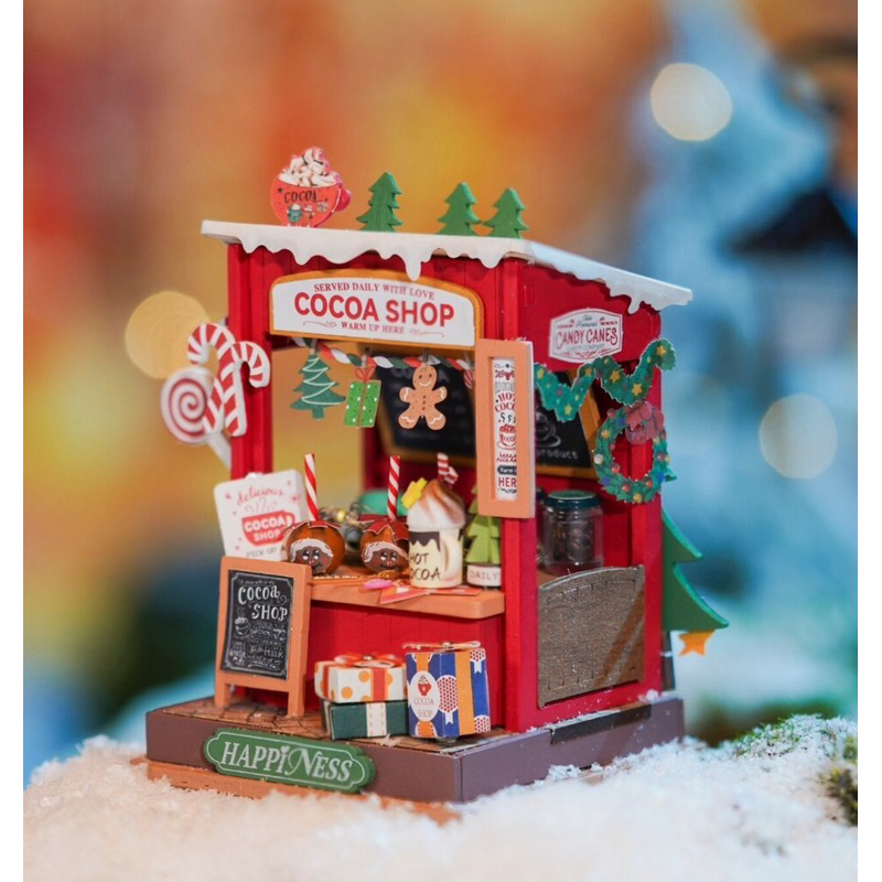 โมเดล DIY ประกอบเอง ROLIFE Cocoa Shop DS042 English version [พร้อมส่ง] | Shopee Thailand
