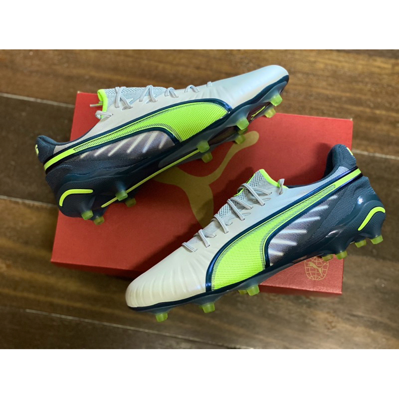 Puma King Ultimate FG/AG สีเทาเขียว (มีไซส์ 265/270) | Shopee Thailand
