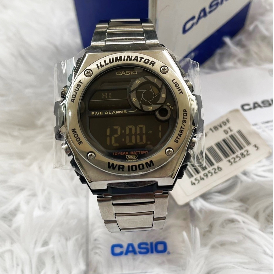 นาฬิกาข้อมือ Casio รุ่น mwd-100hd-1bvdf 3487 ของแท้100% | Shopee Thailand