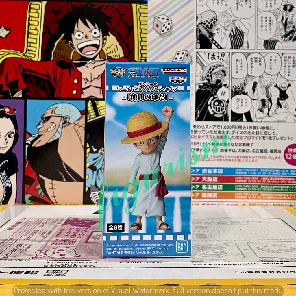 🔥 WCF Luffy ลูฟี่ Sign of Our Fellowship one piece วันพีซ 🔥 แท้ ...