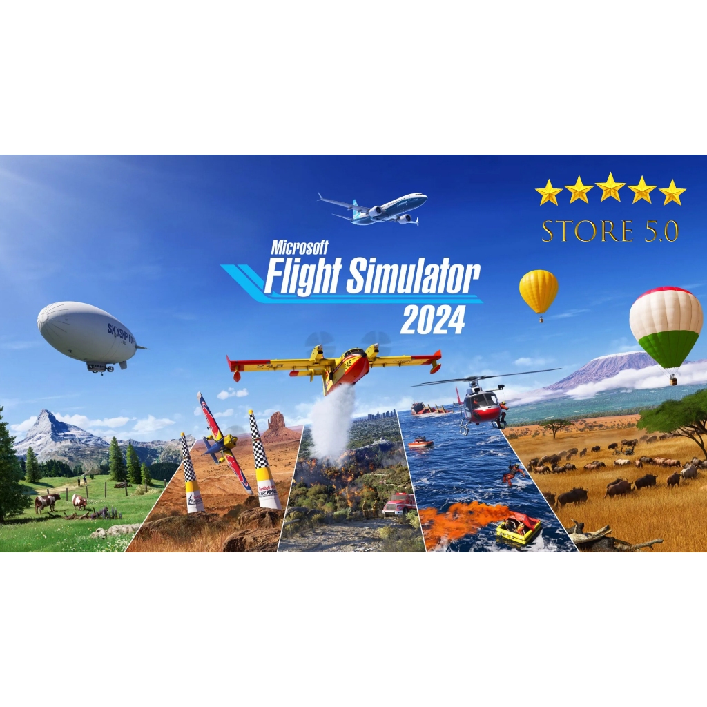 Microsoft Flight Simulator 2024 - Aviator Edition Offline Key Card ...