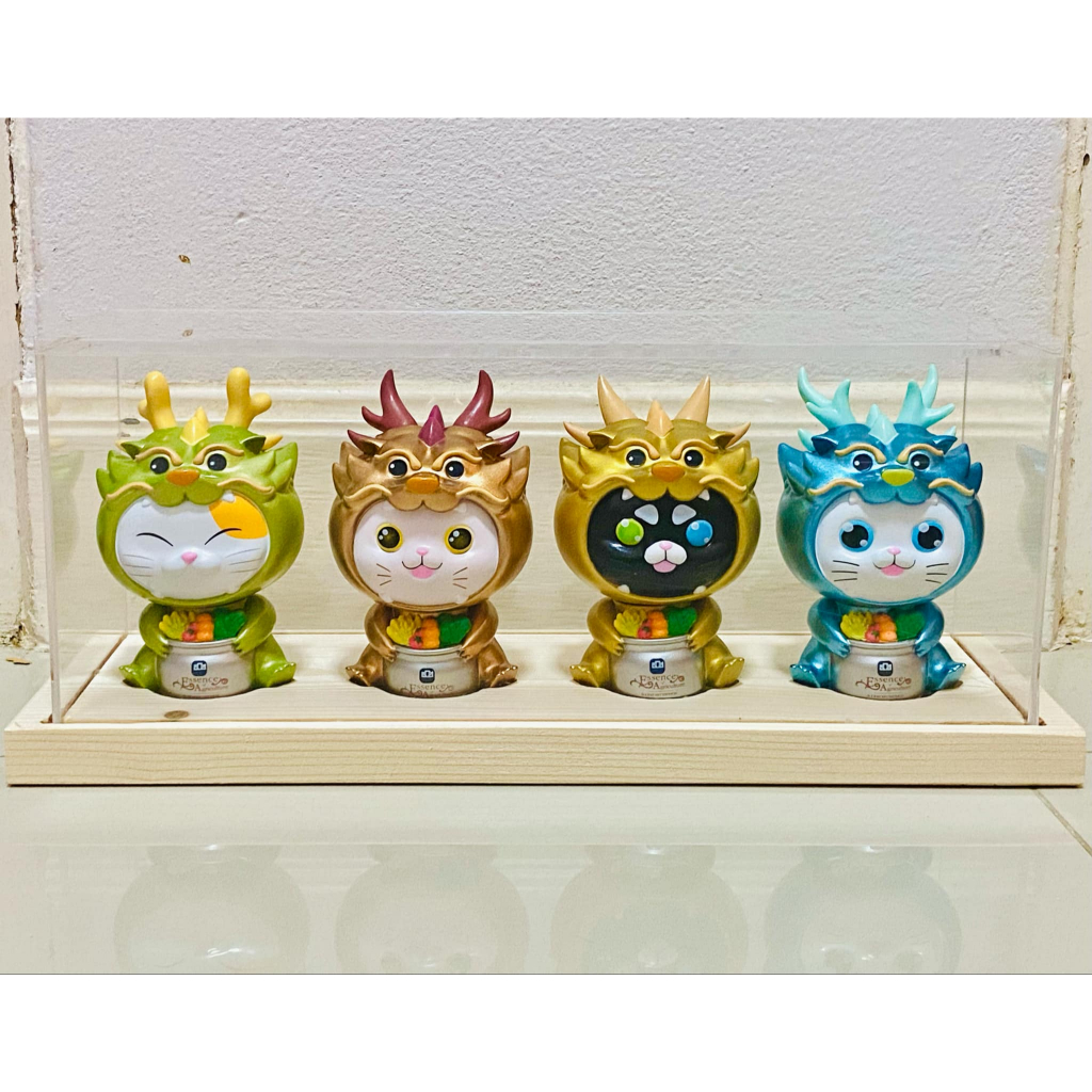 ART TOY มังแมว ธกส คุณ Me Dragon Cats (ของใหม่ในกล่อง) ทั้ง 4 แบบ พร้อม ...