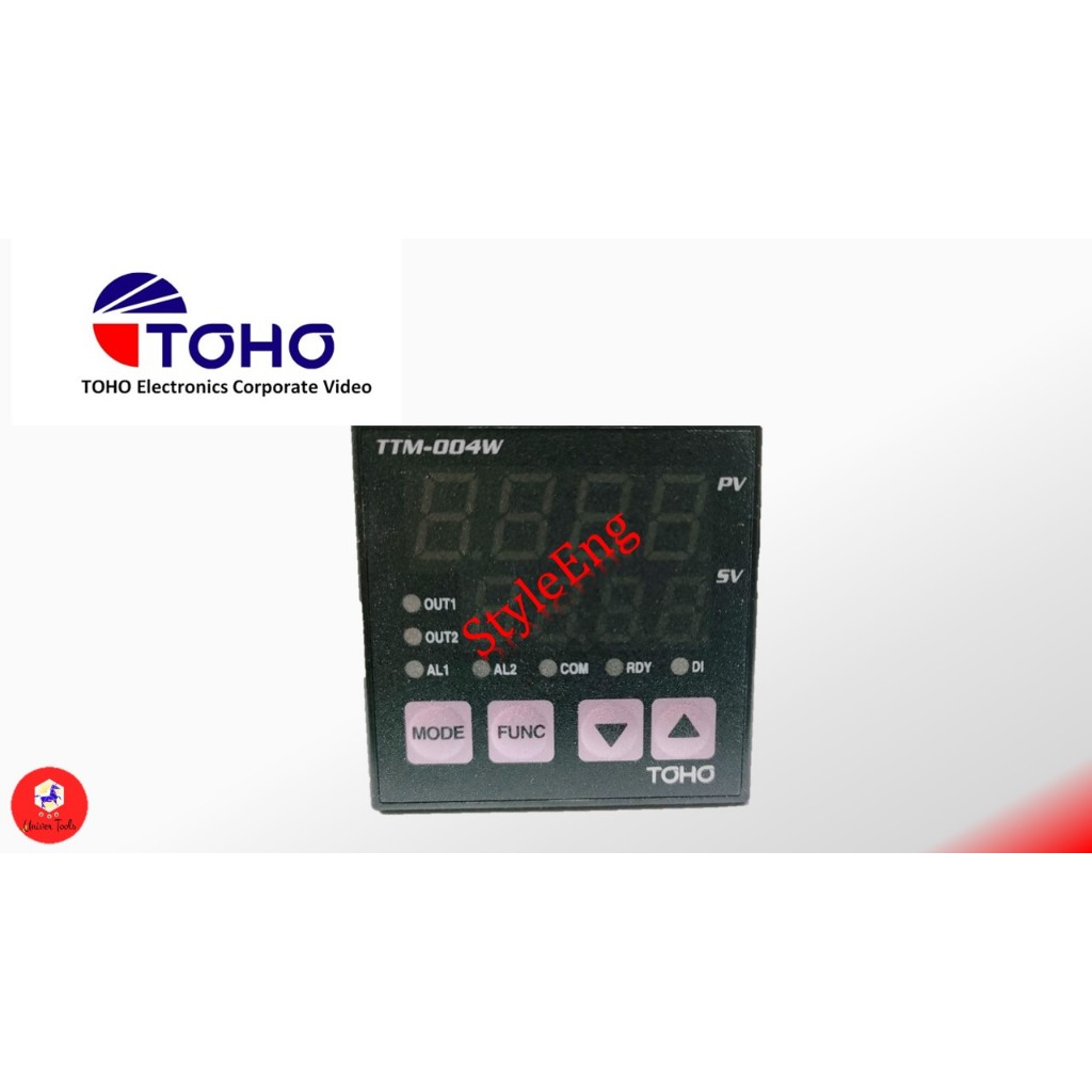TOHO Digital Temp Controller TTM-004W r-A 220V Output Relay | Shopee ...