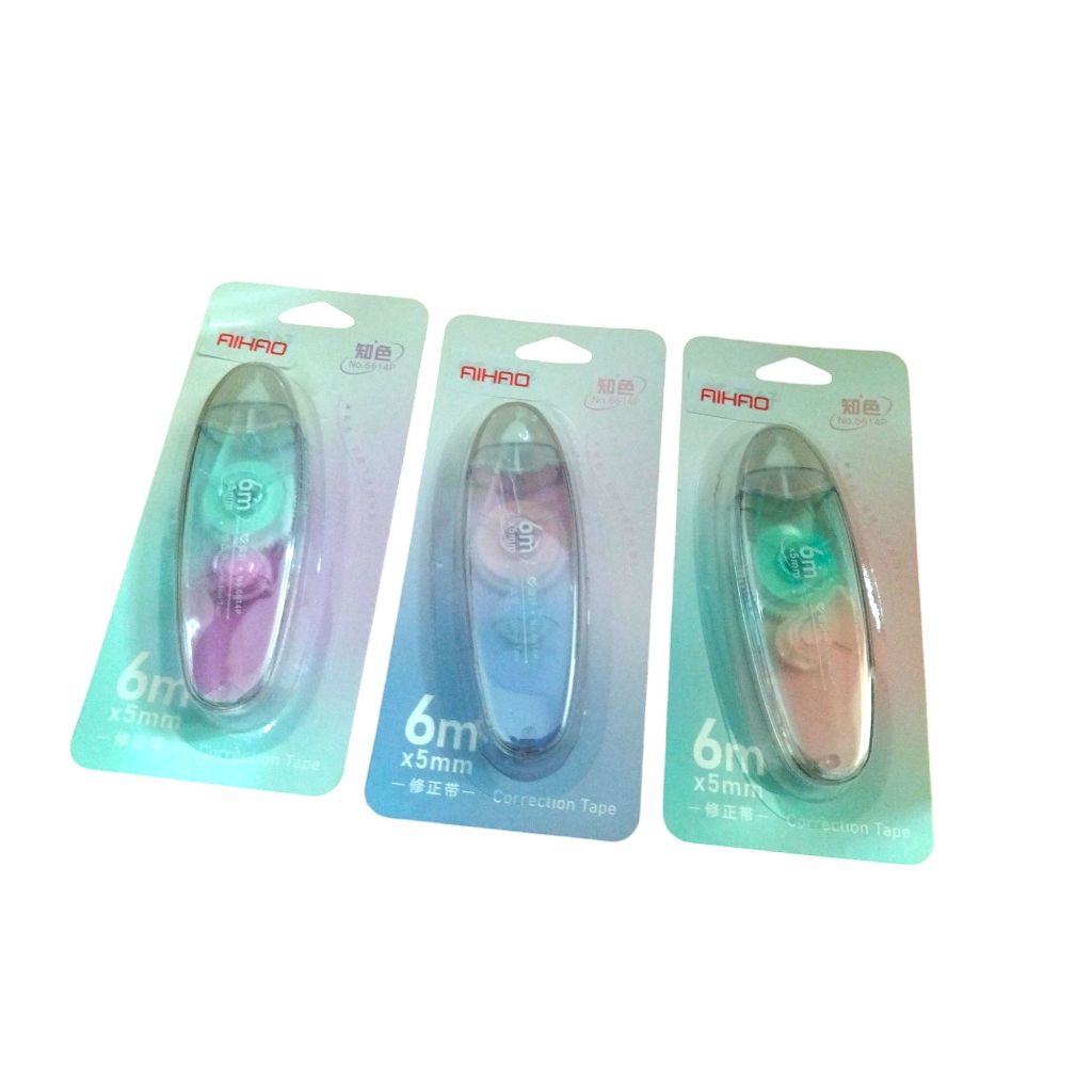 เทปลบคำผิด ร่น No.6614P และรุ่น JT-18 ขนาด 6m x 5mm สุ่มคละ ต่ออัน ...