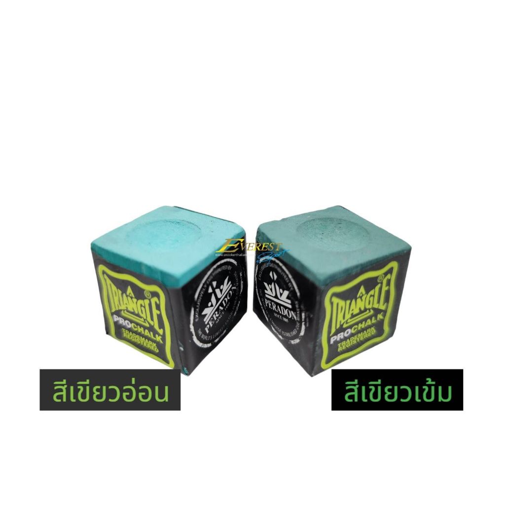 ชอล์กฝนหัวคิว Triangle Pro Chalk (1 ก้อน) ของแท้ MADE IN USA | Shopee ...
