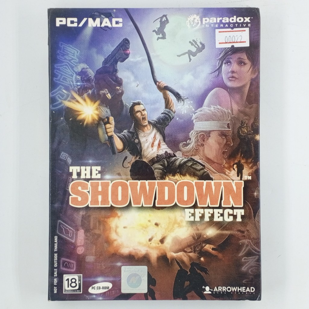 [00022] THE SHOWDOWN EFFECT (TH)(PC)(USED) แผ่นเกมแท้ มือสอง !! | Shopee Thailand