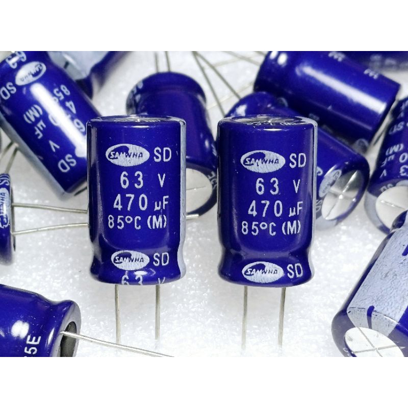 Samwha SD 470uf 63v Capacitor ตัวเก็บประจุ คาปาซิเตอร์ | Shopee Thailand