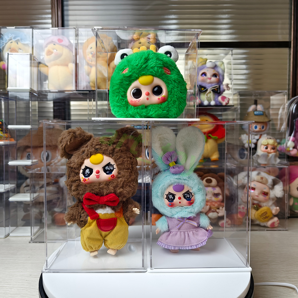 กล่องอะคริลิคใส่ เบบี้ทรี v3 กล่องใส baby three v3 กล่องโมเดล baby tree ...