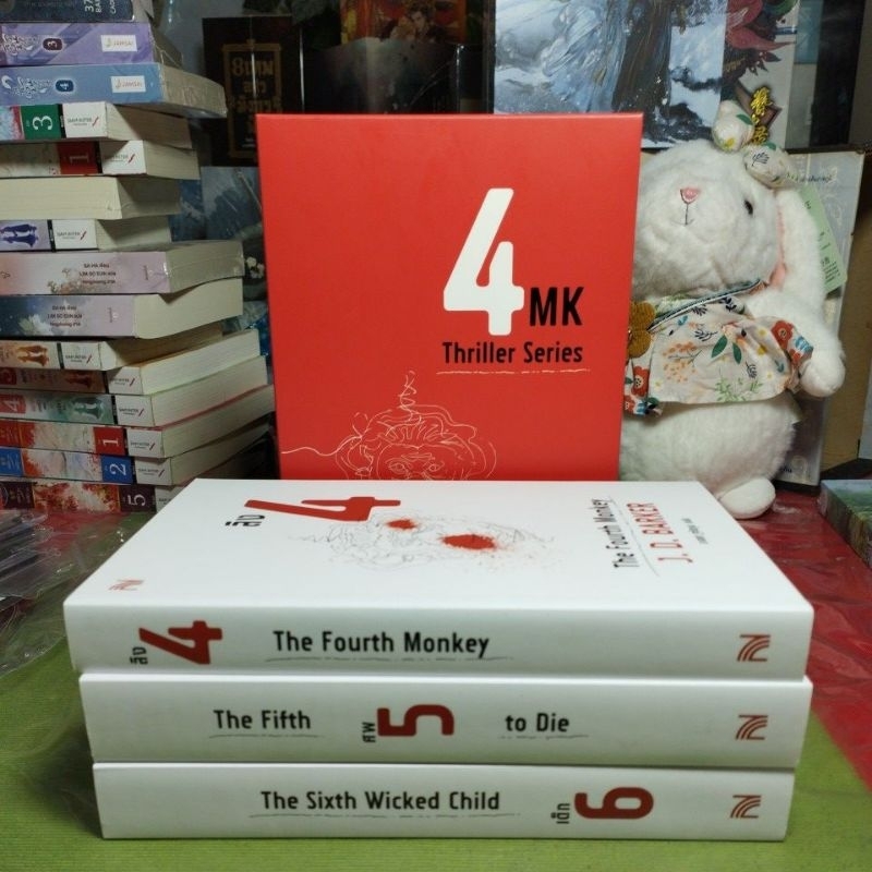 นิยาย 4MK Thriller Series สภาพดีพร้อมกล่อง | Shopee Thailand