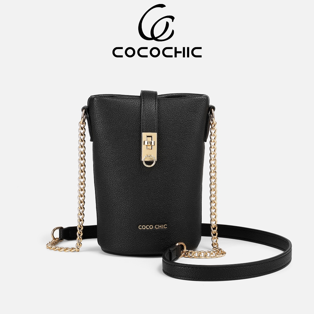 COCO CHIC กระเป๋าแฟชั่น กระเป๋าสะพายข้าง สไตล์ถุงเงินถุงทอง | Shopee ...