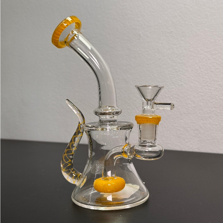 มินิบง ตบเบาๆ PULSAR MINI BELL SPIRAL HORN DAB RIG. 8 INCHES OIL RIG ...