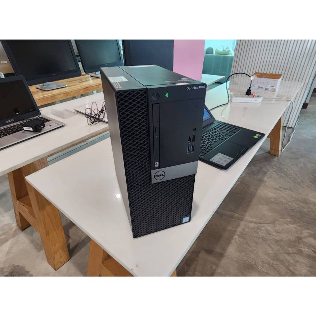 เครื่องเปล่า เอาไปใส่ cpu แรม hdd ใช้ได้ เลย Dell OptiPlex 3040 MT ...