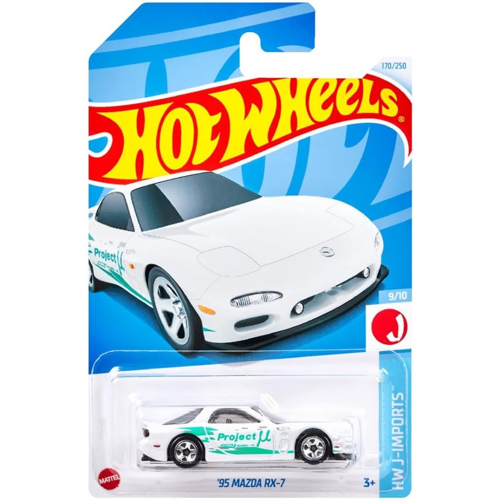 รถเหล็ก HOTWHEELS ของแท้ '95 Mazda RX-7 (Project U) (HW2024_#170 ...