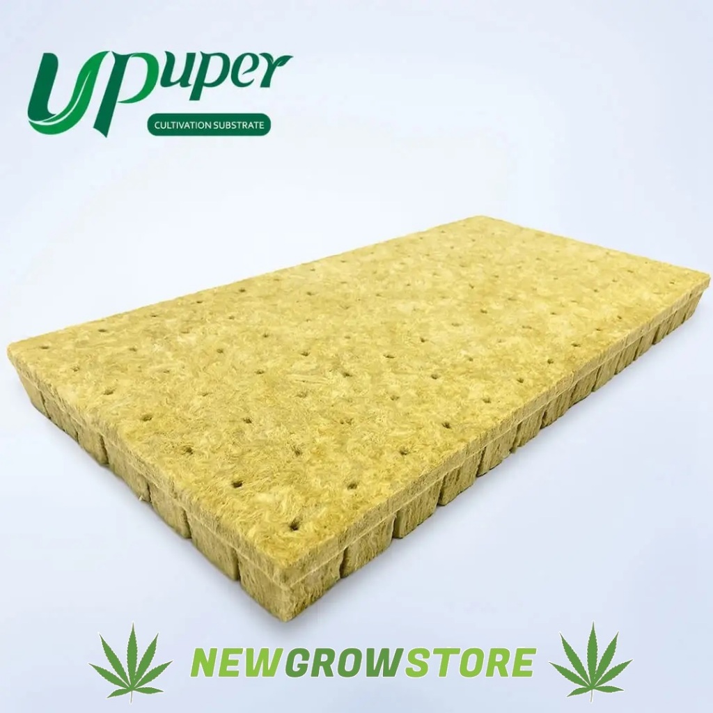 UPuper Rockwool plug sheet ร็อควูล ชีท สำหรับ เพาะชำ เพาะเมล็ด โคลนนิ่ง ...