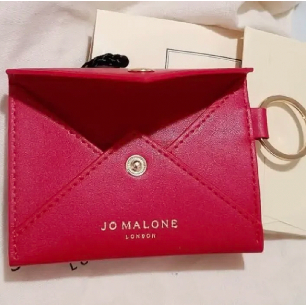 Red Card Case Wallet Key Ring พวงกุญแจรูปซองจดหมายสำหรับใส่การ์ด ซอง ...