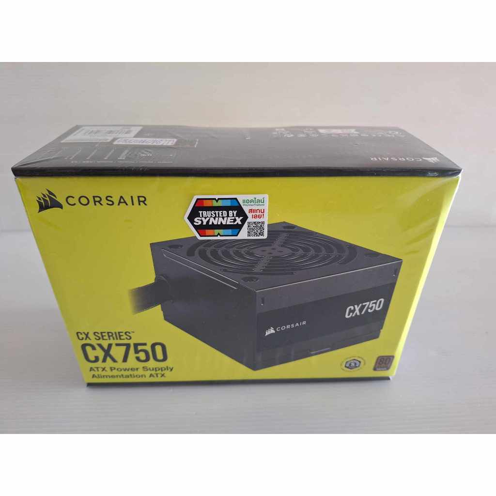 POWER SUPPLY (อุปกรณ์จ่ายไฟ) CORSAIR CX750 750 Watt 80 PLUS Bronze ATX | Shopee Thailand