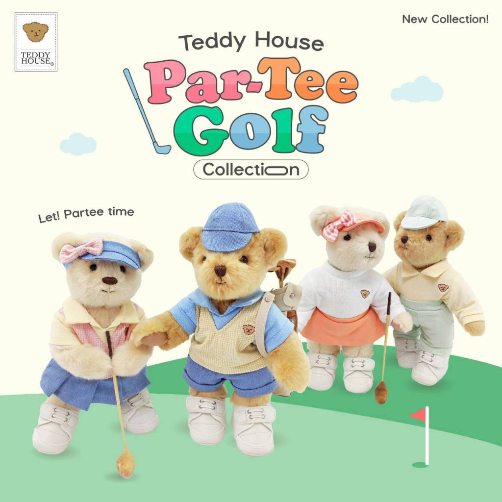 Teddy Par-Tee Golf Special Edition คอลเลกชันสุดพิเศษสำหรับคนรักกอล์ฟ ...
