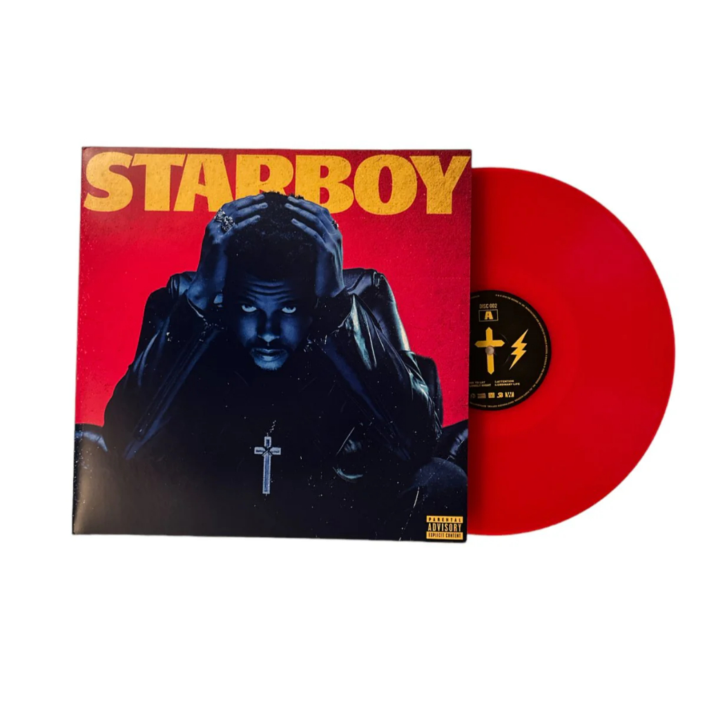 แผ่นเสียง The Weeknd – Starboy 2LP RED Vinyl | Shopee Thailand