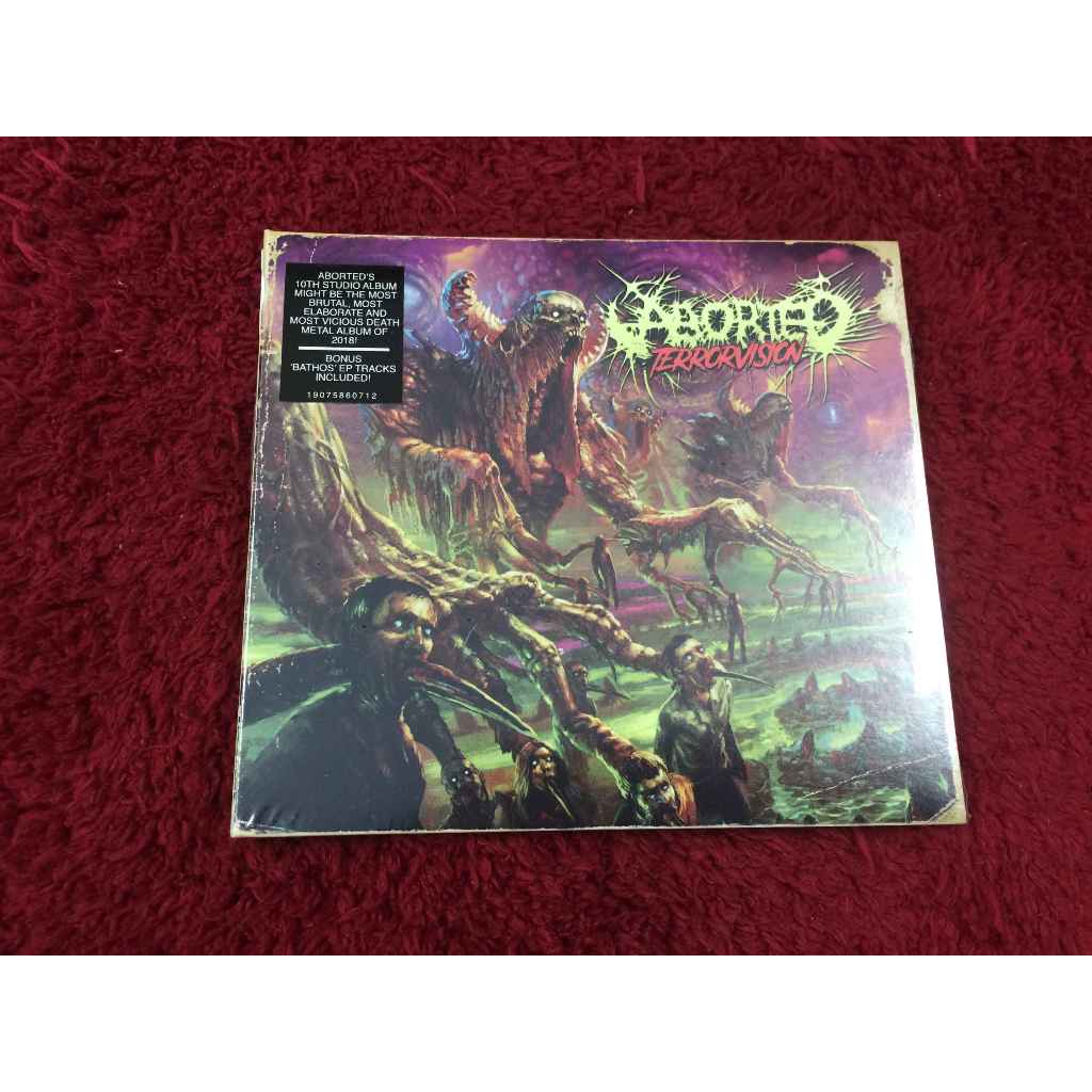 CD ซีดีเพลงสากล Aborted – Terrorvision สภาพตามรูปปกMaizui | Shopee Thailand