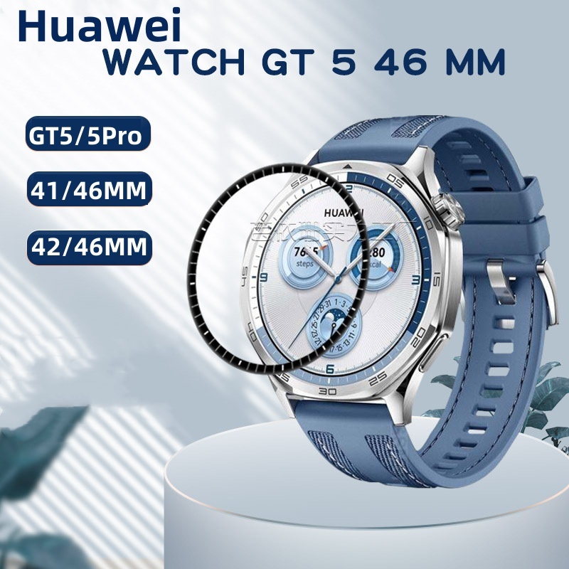 film huawei watch GT5 41mm/46mm 3D เต็มจอ ฟิล์ม huawei watch GT5 Pro ...