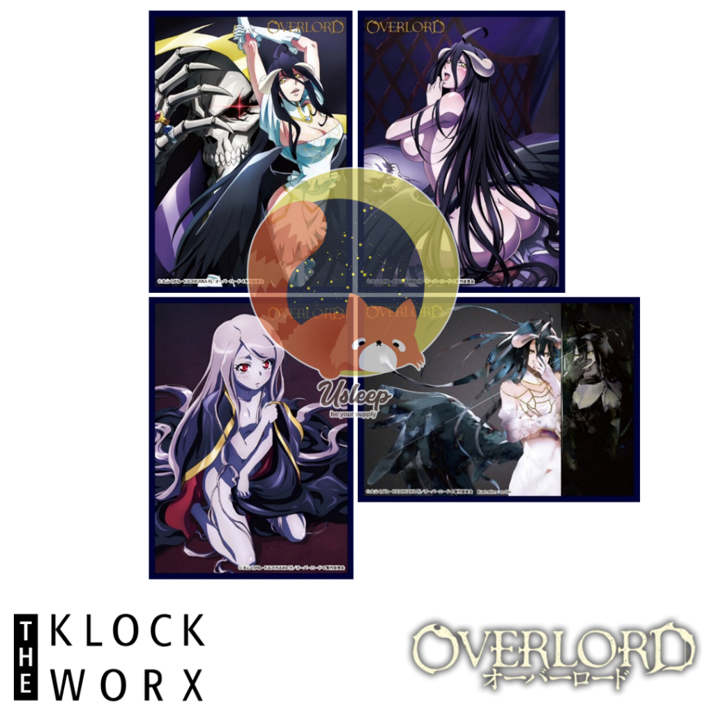 THE KLOCKWORX Sleeve Collection Vol.66 Overlord : Overlord Ainz & Albedo, Shalltear - ซองการ์ด ...