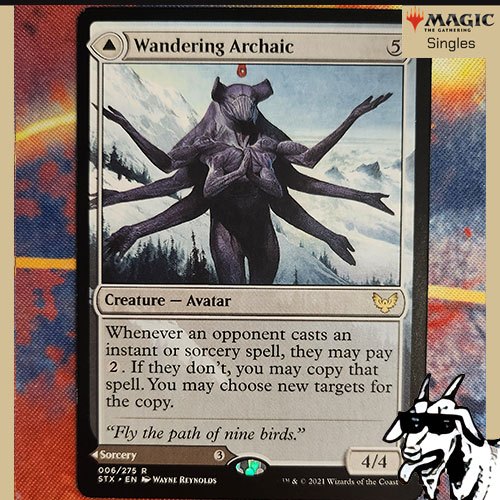 [MTG][Single][STX] Wandering Archaic ระดับ Rare [ภาษาอังกฤษ] | Shopee ...