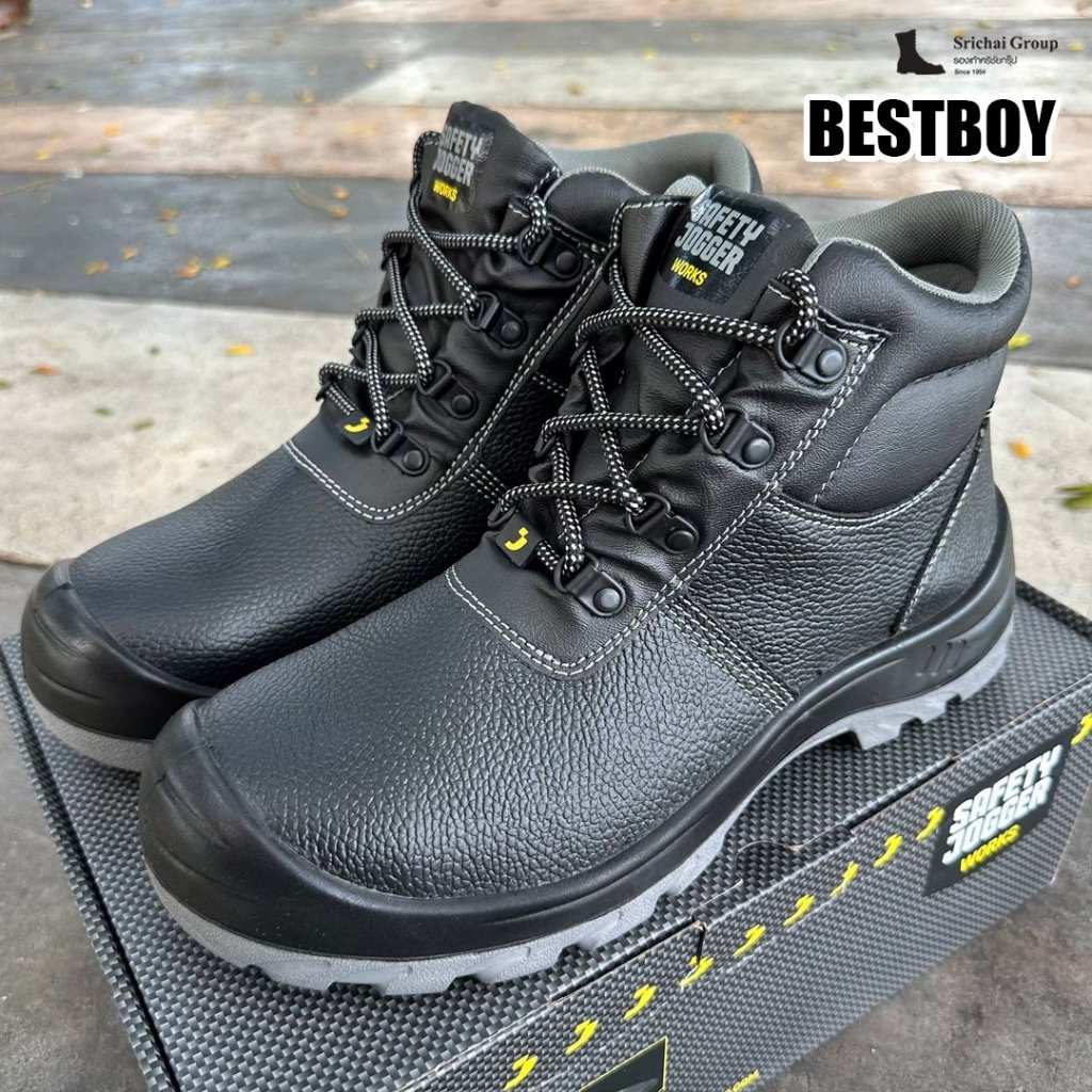 รองเท้าเซฟตี้ รุ่น Bestboy by Srichaigroup | Shopee Thailand