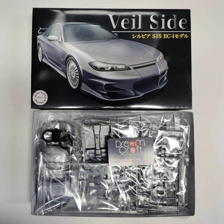 FUJIMI ID126 1/24 Veilside Silvia S15 EC-I Model (โมเดลรถยนต์ Model ...