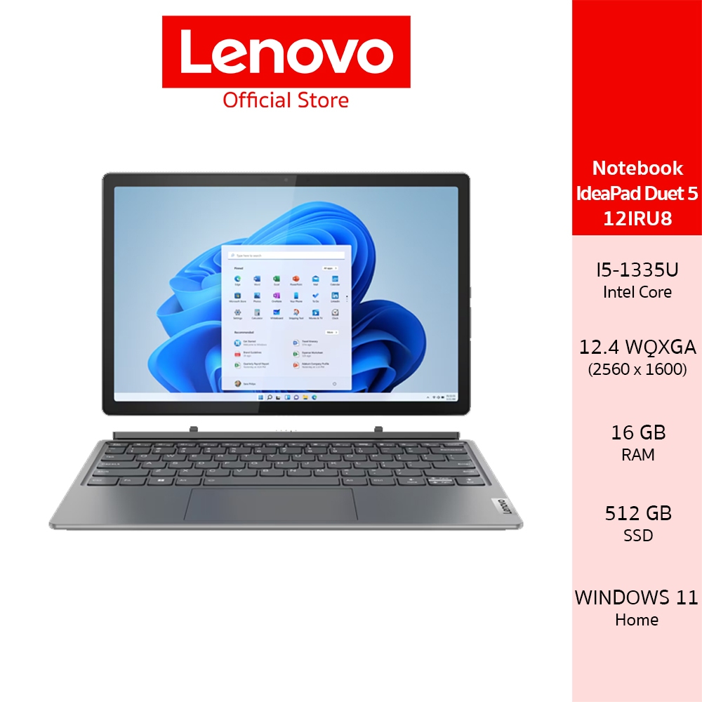 Lenovo IdeaPad Duet 5 12IRU8(83B30057TA)Notebook Intel I5-1335U 16GB ...