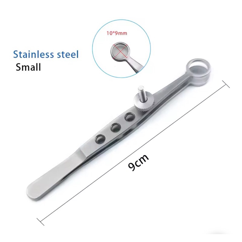 Ophthalmic Tweezer Chalazion Forceps เครื่องมือเจาะกุ้งยิง Stye ...