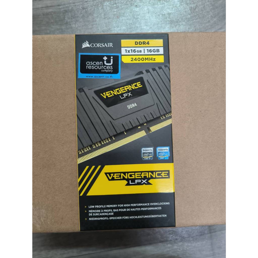 Corsair Vengeance lpx ddr4 16GB bus 2400 มือสอง | Shopee Thailand