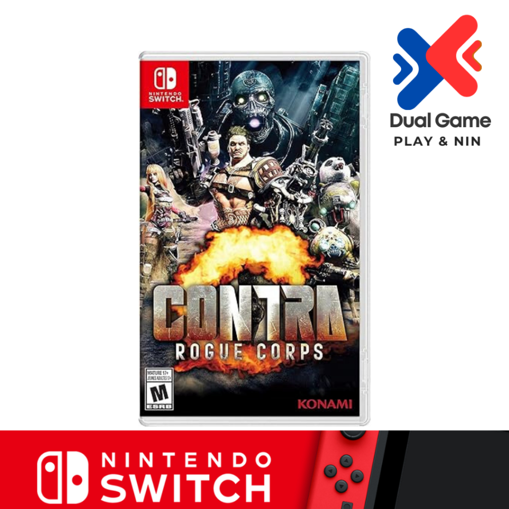 แผ่นเกมส์ nintendo switch มือสอง Contra / แผ่นมือสอง nintendo | Shopee ...