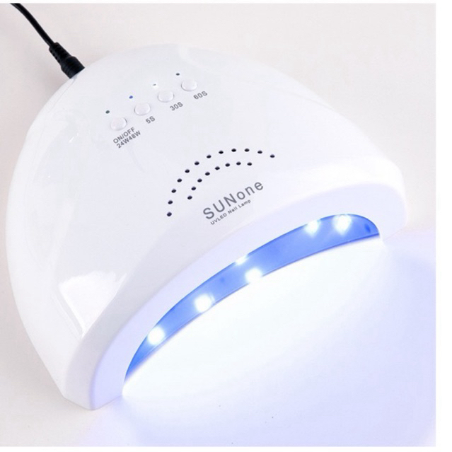เครื่องอบเล็บเจล SUNone 48วัตต์ UV LED Smart LampNail เครื่องอบเจล ...