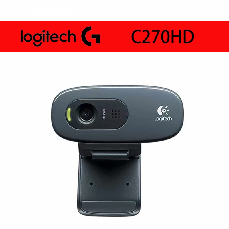 Logitech C270 HD Webcam กล้องเว็บแคม ของแท้ ประกันศูนย์ 2ปี（คลังสินค้า ...