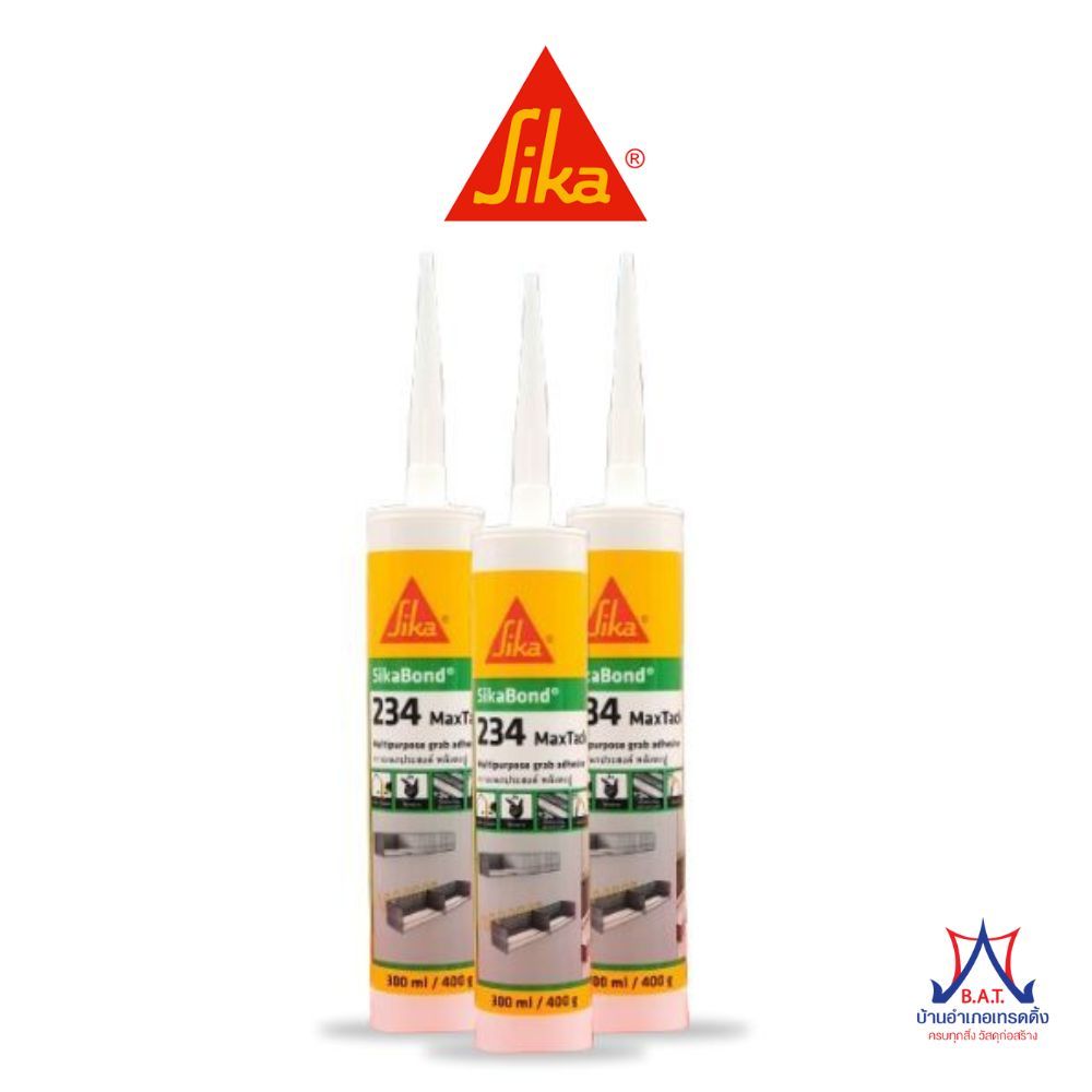 SIKA กาวพลังตะปูอเนกประสงค์ SIKA Bond 234 maxtack 300ml. ของแท้100% ...