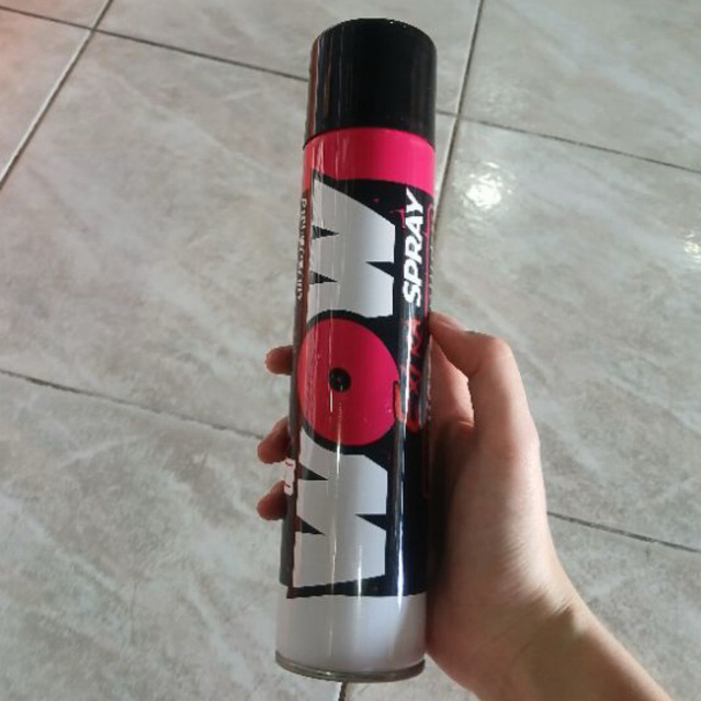 สเปรย์ล้างโซ่รถจักรยานยนต์ Wow Extra Spray 350ml. Motorcycle | Shopee ...