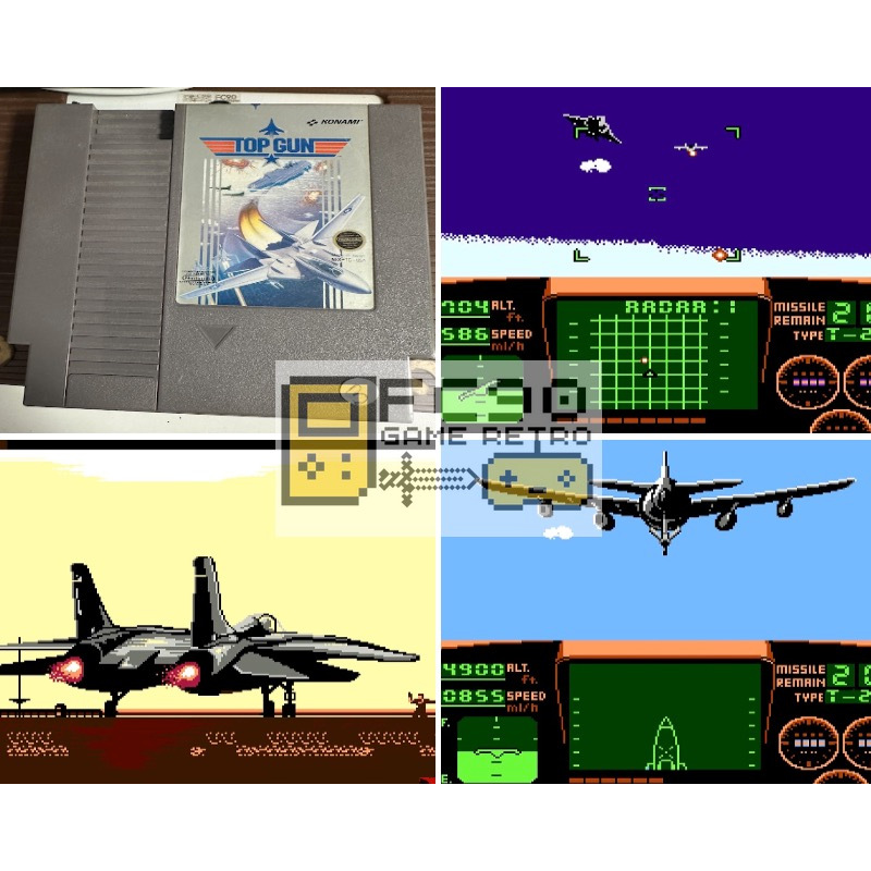 ตลับเกมท๊อปกัน ภาค1-2 Top Gun [NES] ตลับมือสอง สำหรับนักสะสมเกมเก่ายุค90 8bit Famicom | Shopee ...