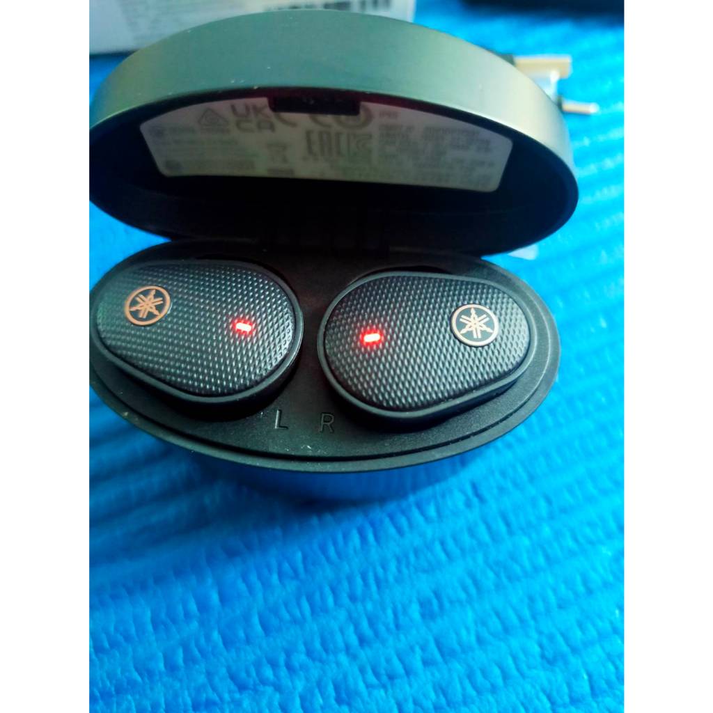 หูฟ้ง YAMAHA Tw-E5B, Tw-E5A, TW-E3B หูฟังไร้สาย แบบ Earbuds Blue ...