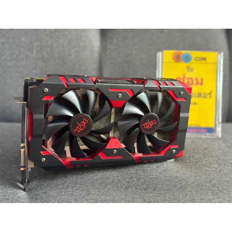 การ์ดจอ VGA POWER COLOR RED DEVIL RX 580 8GB GDDR5 มือสอง | Shopee Thailand
